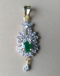 Beautiful AD Pendant Set for Women Online